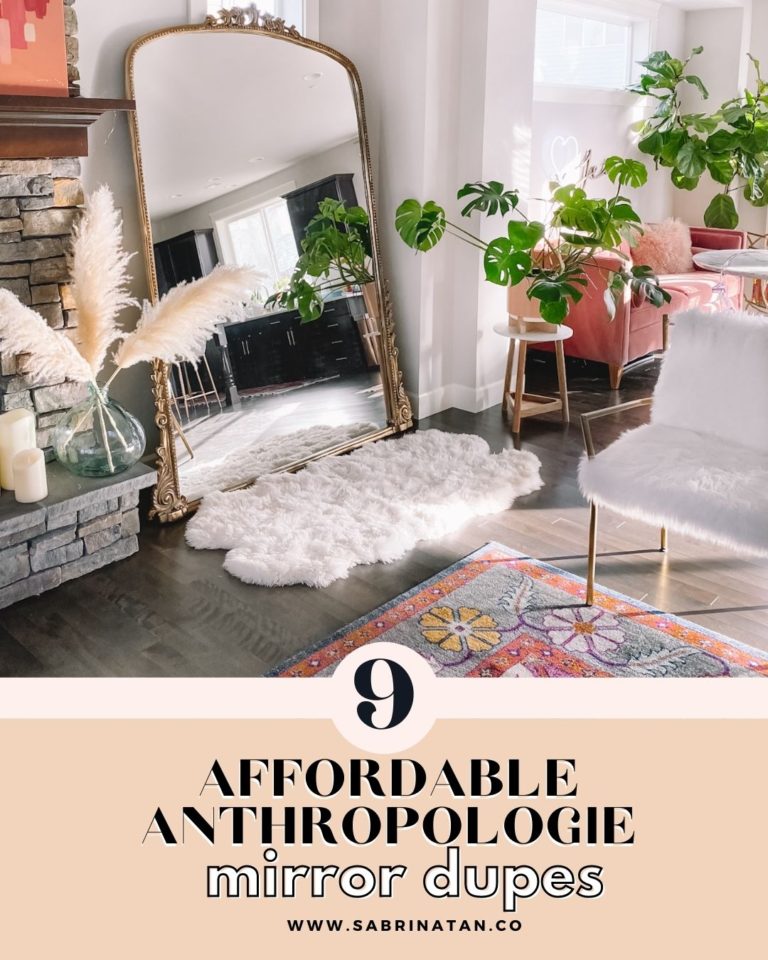 9 Anthropologie Mirror Dupes For A Lot Less!