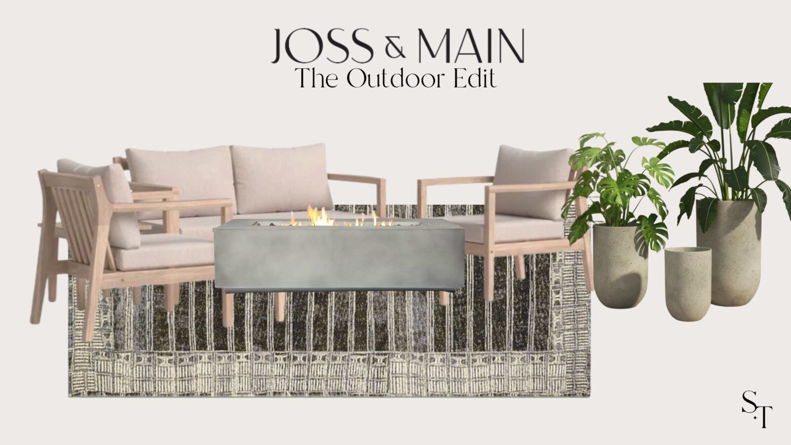 The Outdoor Edit: Joss & Main | Sabrina Tan