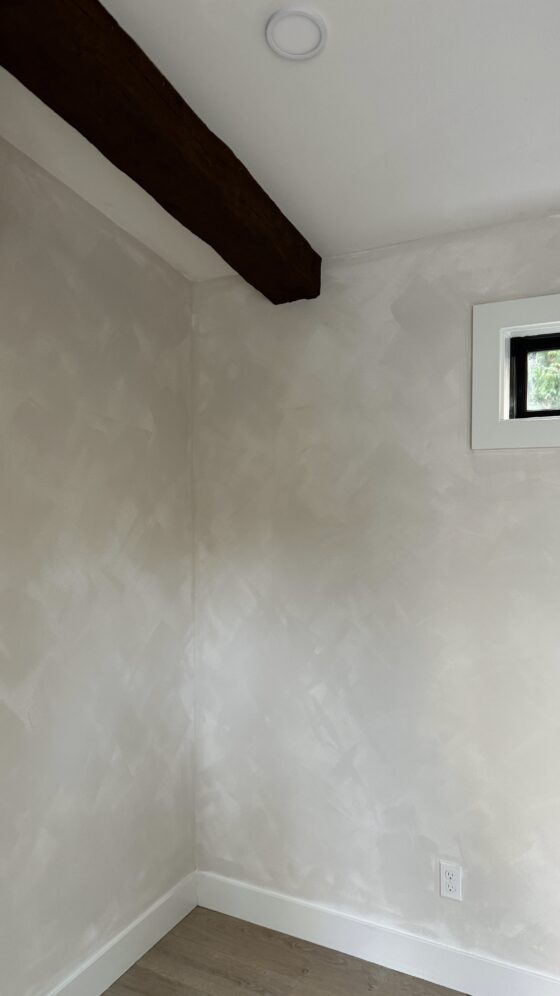 DIY Faux Limewash Effect with Glidden Diamond Paint